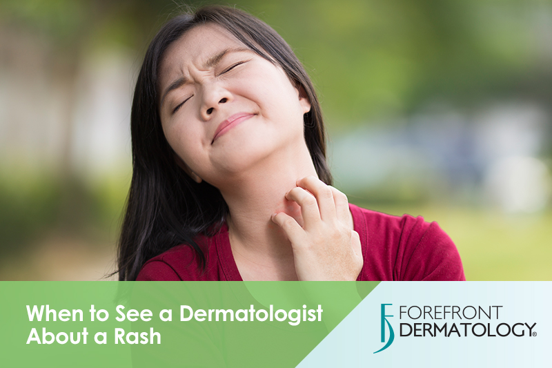 When to See a Dermatologist About a Skin Rash - DermSpecialists
