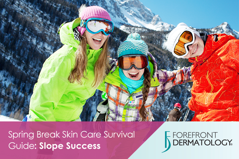Spring Break Skin Care Survival Guide: Slope Success - DermSpecialists
